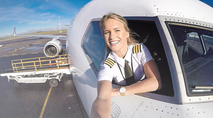 Sosyal Medya Fenomeni Ryanair Pilotu; Maria Fagerström | Bağımsız Havacılar